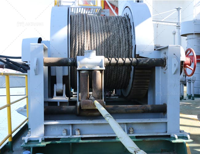 Marine Towing/Tugger Winch in Indonesia - For Towing Ships