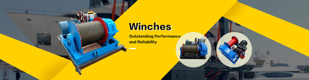 Fast Speed Electric Winch- Load Capacity from 1 ton to 100 ton