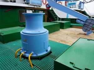Capstan for Marine Industry-Electric & Hydraulic Type