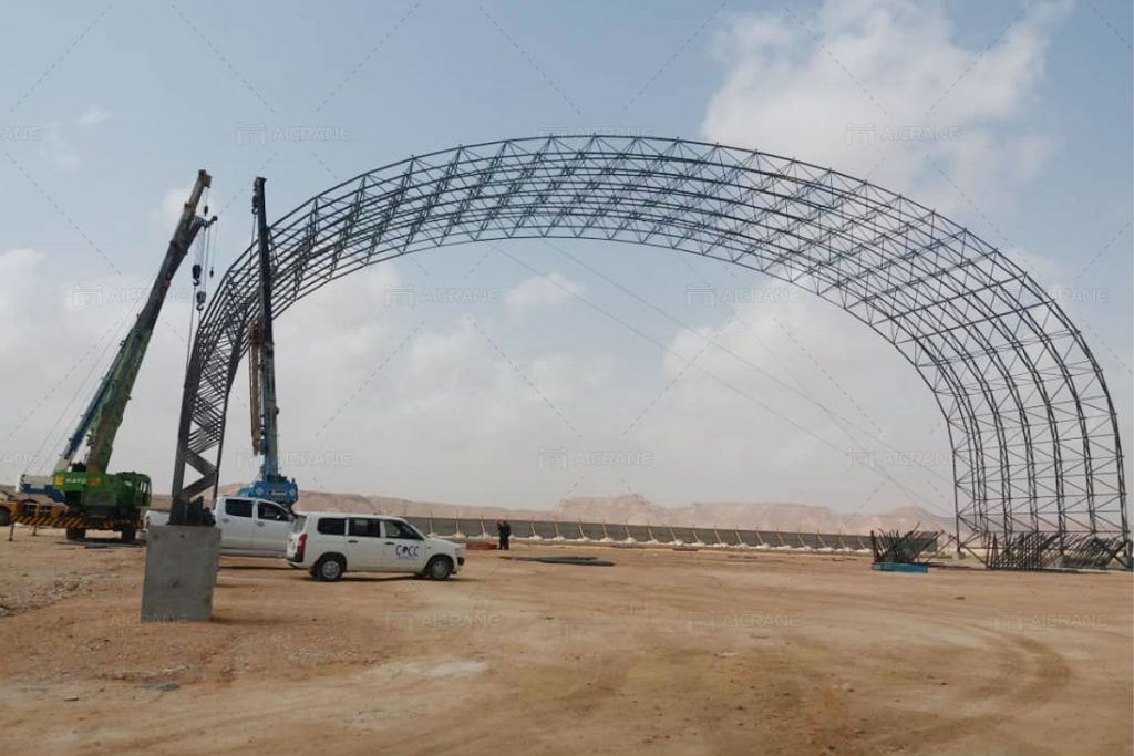 Grid-Framed Steel Structure Building-Used for Hangar