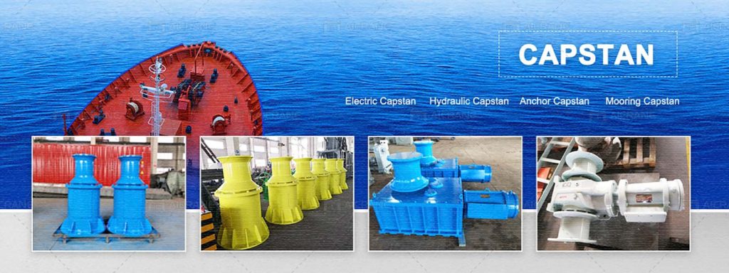 Capstan for Marine Industry-Electric & Hydraulic Type
