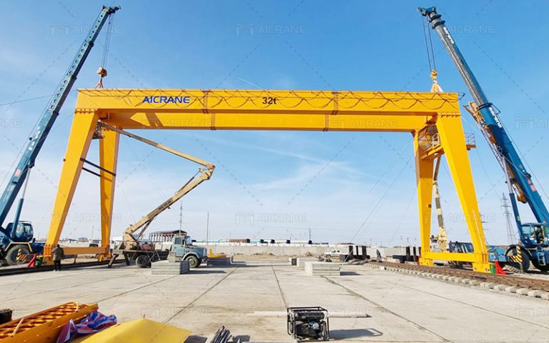 32 ton Gantry Crane in Kazakhstan - Overhead Crane, Gantry Crane ...