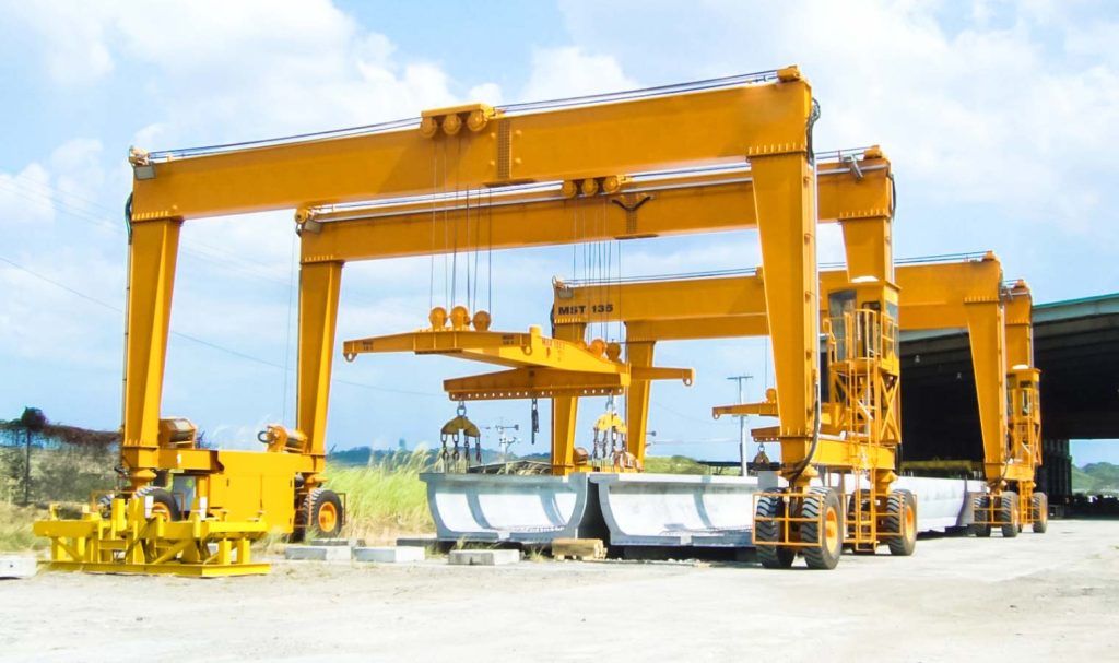Rubber Tyred Gantry Crane For Sale