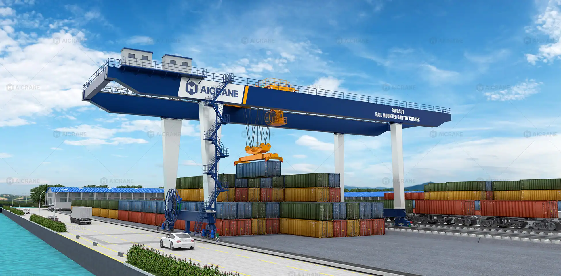 Container Gantry Crane Manufacturer- Container Handling Solution
