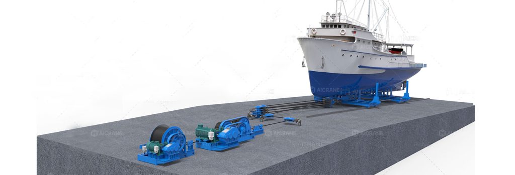Slipway Winch System for Sale-Efficient Way to Pulling Ships