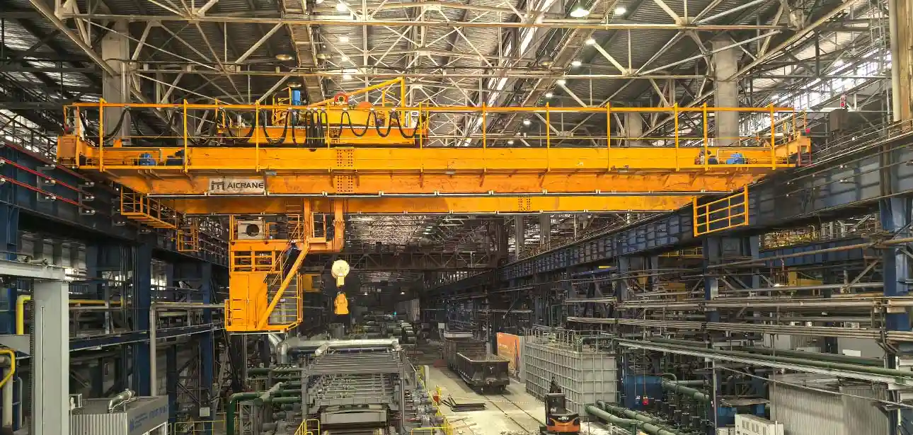 Overhead Crane Upgrade for a Major Steel Plant - Trusted Supplier