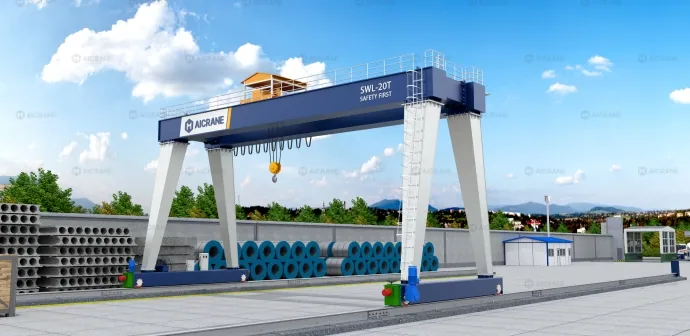TEST Rubber Tyred Gantry Crane - Overhead Crane, Gantry Crane, Marine ...